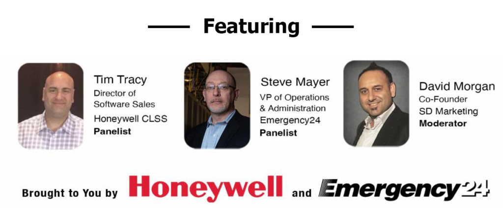 Honeywell - E24 Webinar Form - Emergency24 Alarm Monitoring and Security